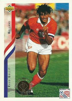Ruud Gullit 1994 Upper Deck World Cup Heroes and All-Stars #49 Base ...