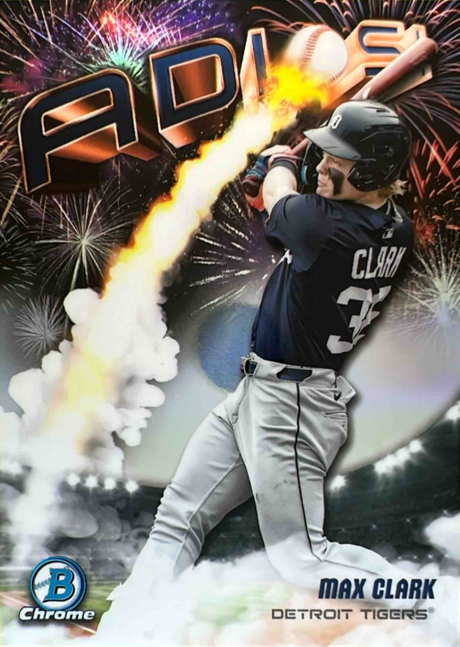Max Clark 2025 Bowman Chrome #AD-20 ADIOS! Price Guide - Sports Card ...