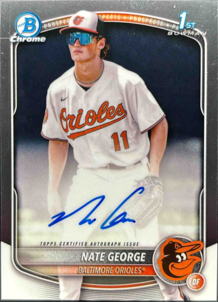 Nate George Baseball Cards Price Guide - Sports Card Investor