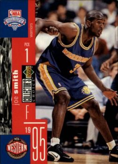 Joe Smith 1995 Collector's Choice #D1 1995 NBA Draft Exchange Price ...