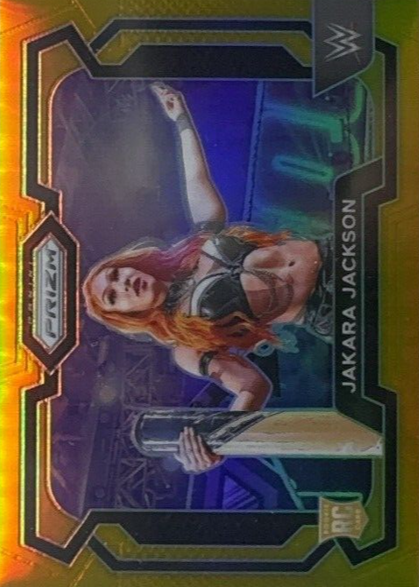 Jakara Jackson 2024 Prizm WWE #12 Gold /10 Price Guide - Sports Card ...