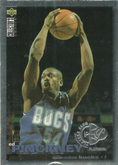 Ed Pinckney 1995 Collector's Choice #17 Player's Club Platinum Price ...
