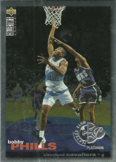 Bobby Phills 1995 Collector's Choice #52 Player's Club Platinum Price ...