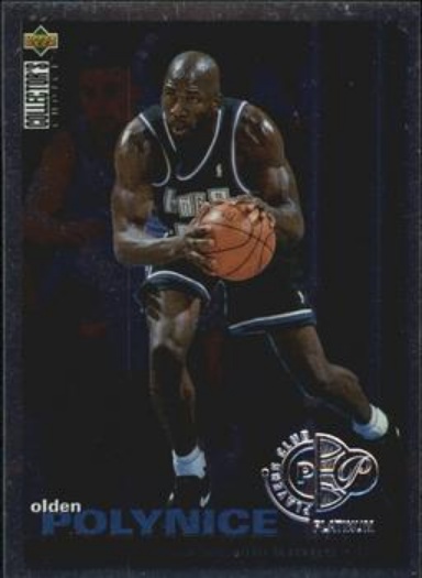 Olden Polynice 1995 Collector's Choice #78 Player's Club Platinum Price ...