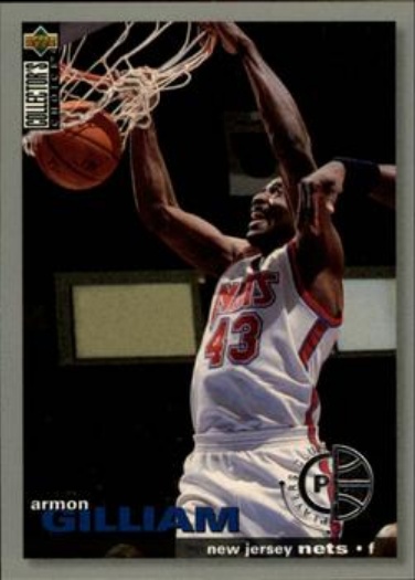 Armon Gilliam 1995 Collector's Choice #43 Player's Club Price Guide ...
