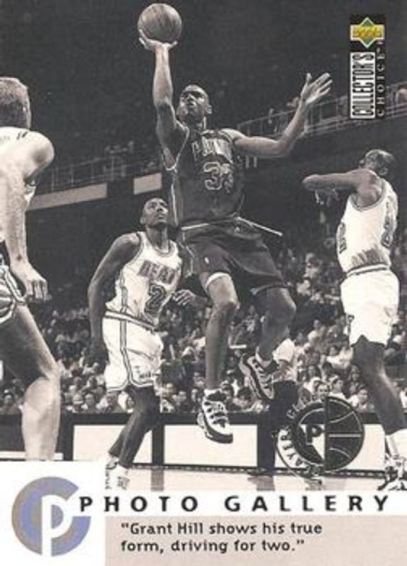 Grant Hill 1995 Upper Deck Collector's Choice #398 Player's Club Price ...