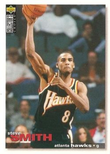 Steve Smith (NBA) 1995 Collector's Choice #247 Base Price Guide ...