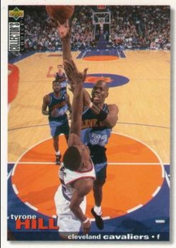 Tyrone Hill 1995 Collector's Choice #20 Base Price Guide - Sports Card ...