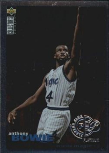 Anthony Bowie 1995 Collector's Choice #114 Player's Club Platinum Price ...