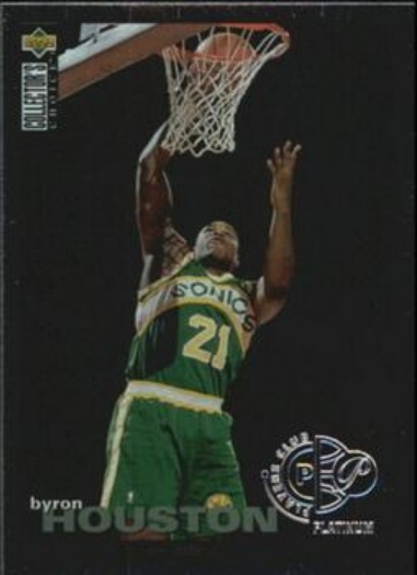 Byron Houston 1995 Collector's Choice #119 Player's Club Platinum Price ...