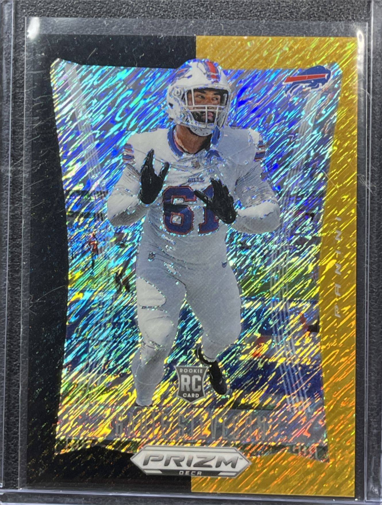 Gable Steveson 2024 Prizm Deca #39 FOTL Black Gold Shimmer /8 Price ...
