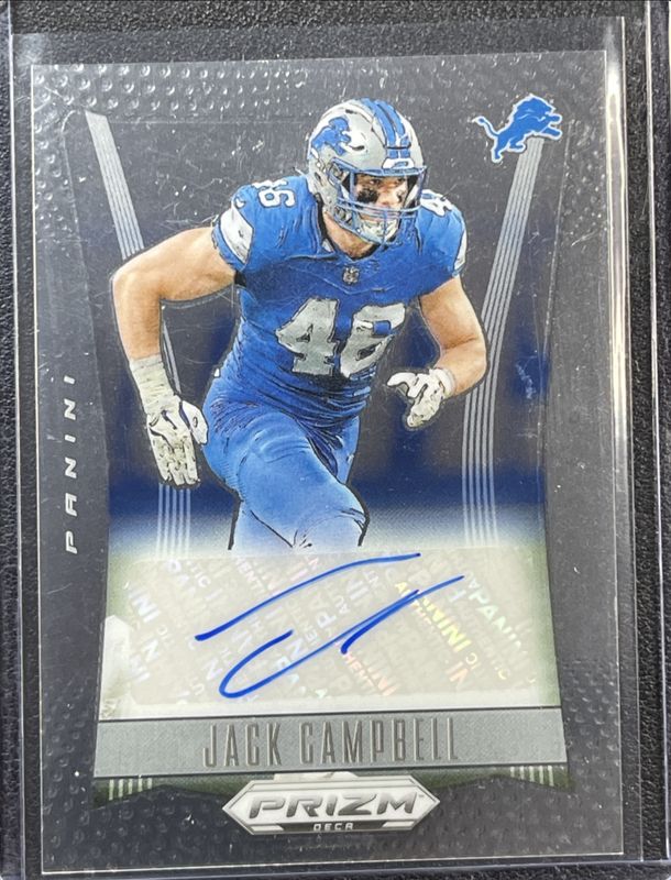 Jack Campbell 2024 Prizm Deca #S-JCL Signatures Price Guide - Sports ...