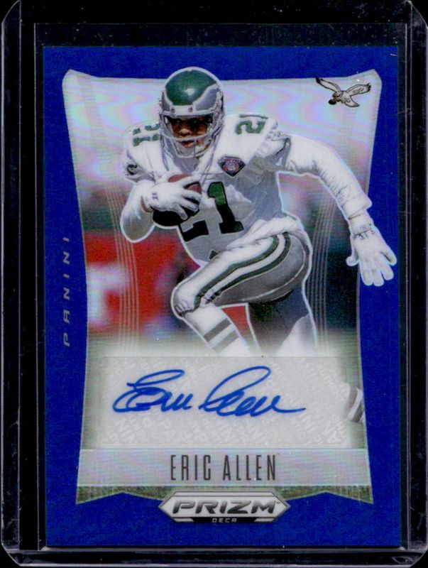 Eric Allen 2024 Prizm Deca #S-EAN Signatures - Blue /49 Price Guide ...