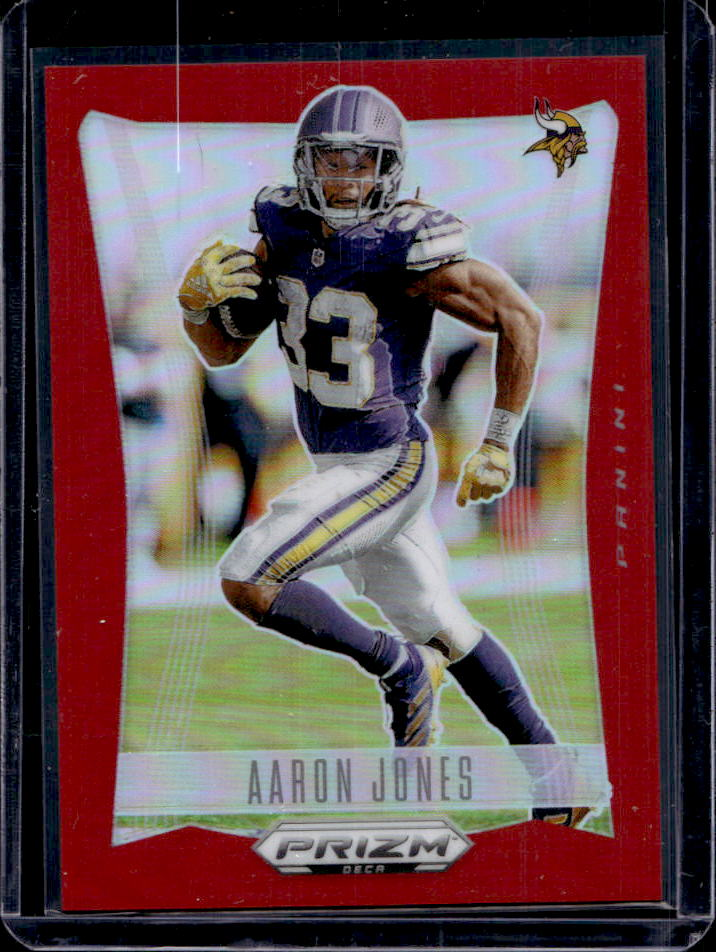 Aaron Jones Sr. 2024 Prizm Deca #207 Red /199 Price Guide - Sports Card ...