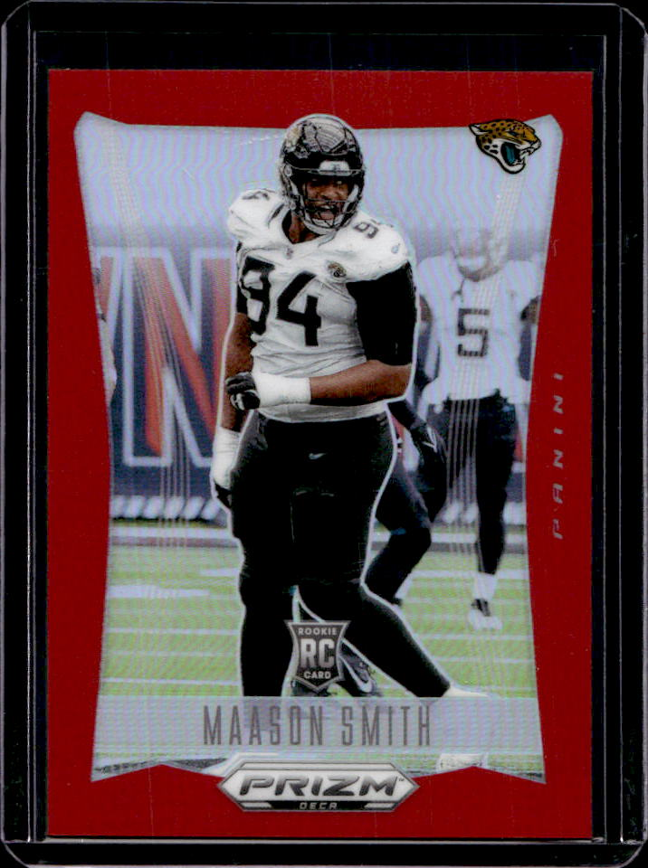 Maason Smith 2024 Prizm Deca #149 Red /199 Price Guide - Sports Card ...