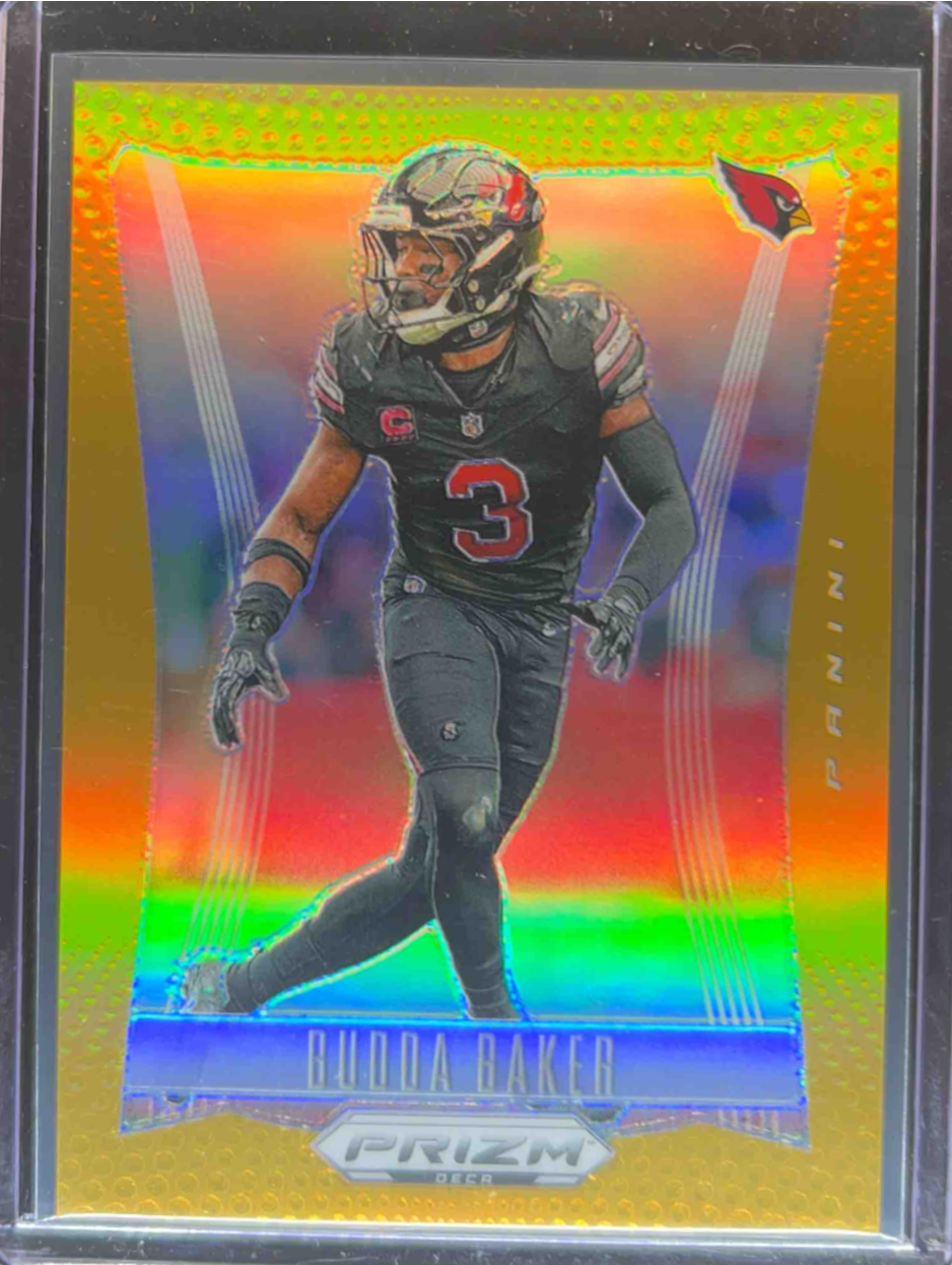Budda Baker 2024 Prizm Deca #6 Gold /10 Price Guide - Sports Card Investor