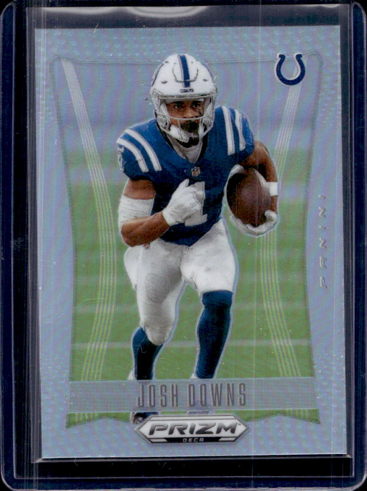 Josh Downs 2024 Prizm Deca #133 Silver Price Guide - Sports Card Investor