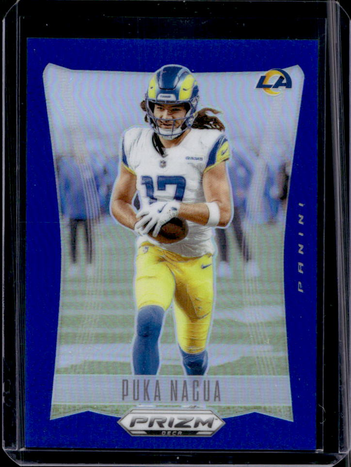 Puka Nacua 2024 Prizm Deca #185 Blue /149 Price Guide - Sports Card ...