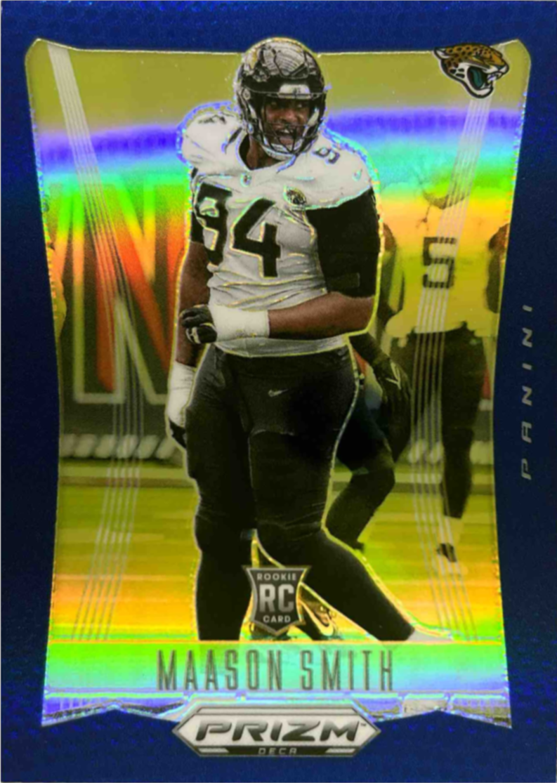 Maason Smith 2024 Prizm Deca #149 Blue /149 Price Guide - Sports Card ...