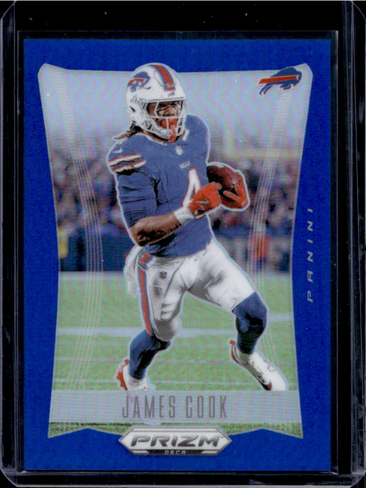 James Cook 2024 Prizm Deca #29 Blue /149 Price Guide - Sports Card Investor