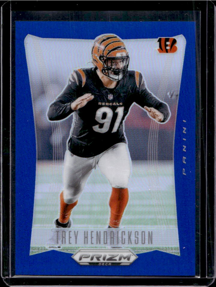 Trey Hendrickson 2024 Prizm Deca #62 Blue /149 Price Guide - Sports ...