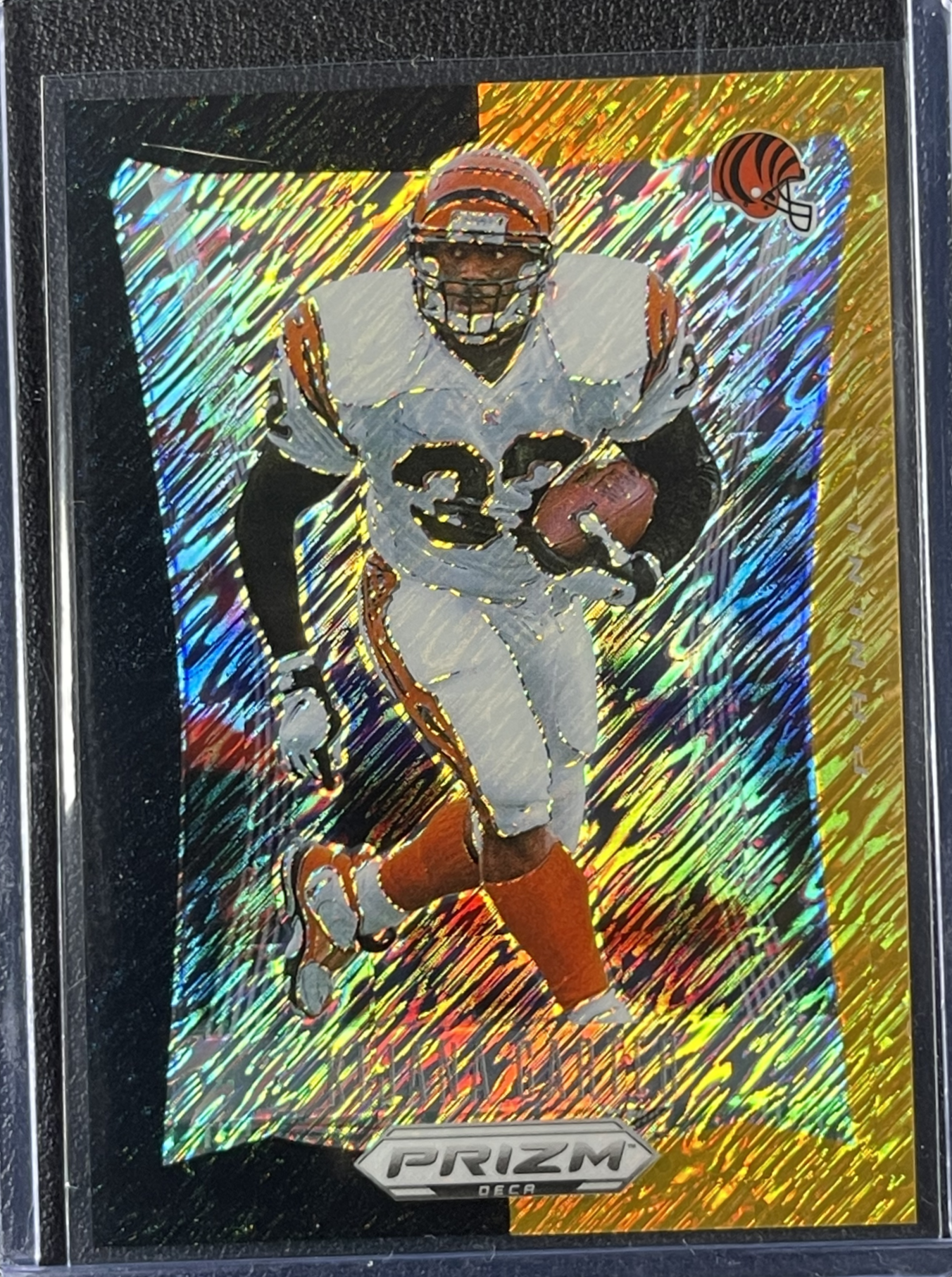 Ki-Jana Carter 2024 Prizm Deca #66 FOTL Black Gold Shimmer /8 Price ...