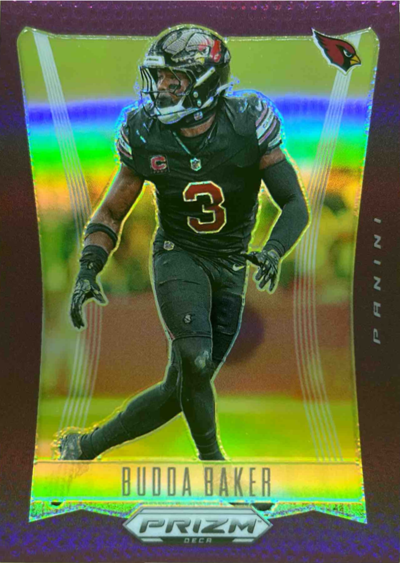 Budda Baker 2024 Prizm Deca #6 Purple /99 Price Guide - Sports Card ...