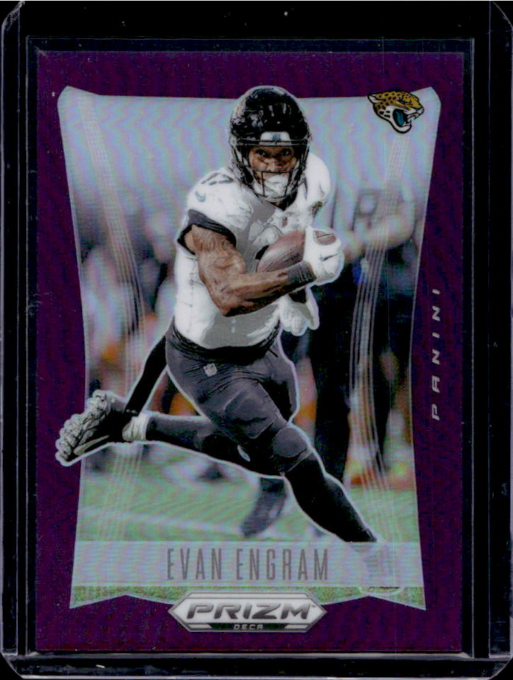 Evan Engram 2024 Prizm Deca #145 Purple /99 Price Guide - Sports Card ...