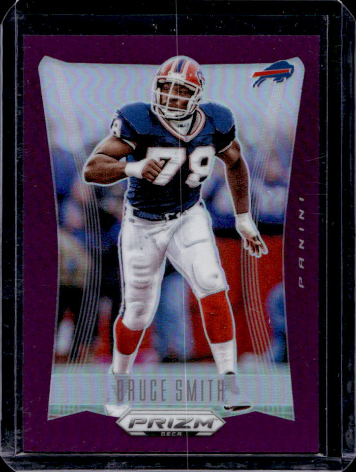 Bruce Smith 2024 Prizm Deca #38 Purple /99 Price Guide - Sports Card ...