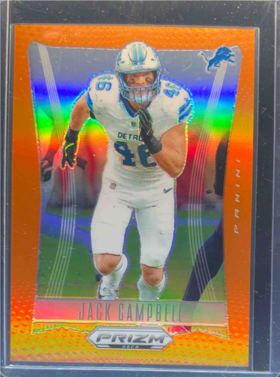 Jack Campbell 2024 Prizm Deca #102 Orange /49 Price Guide - Sports Card ...