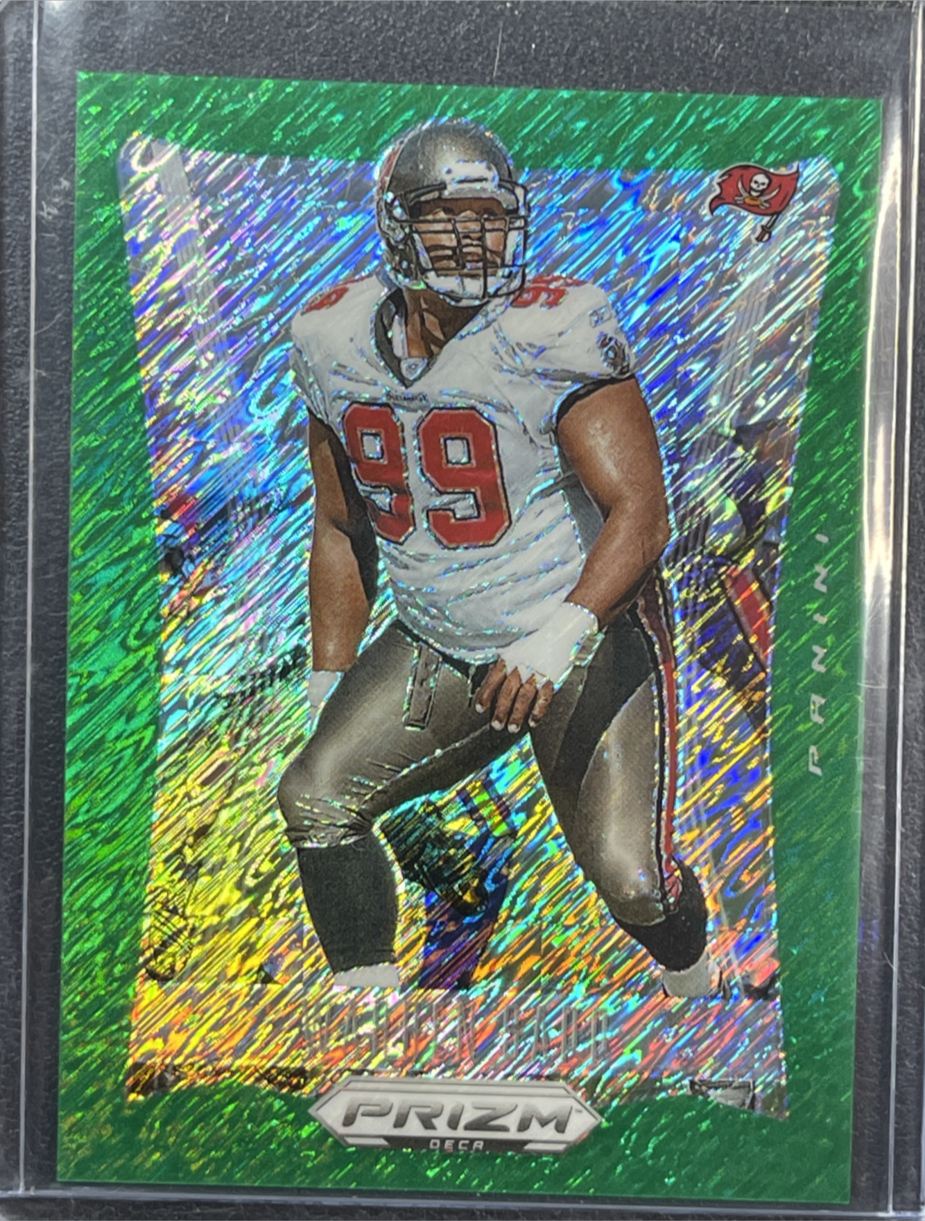 Warren Sapp 2024 Prizm Deca #280 FOTL Green Shimmer /12 Price Guide ...