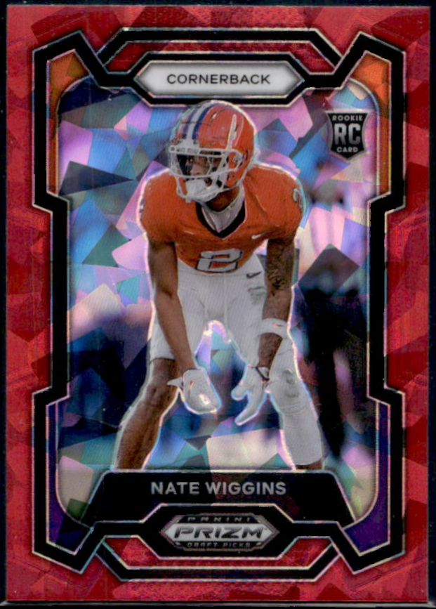 Nate Wiggins 2024 Prizm Draft Picks #115 Red Ice Price Guide - Sports ...