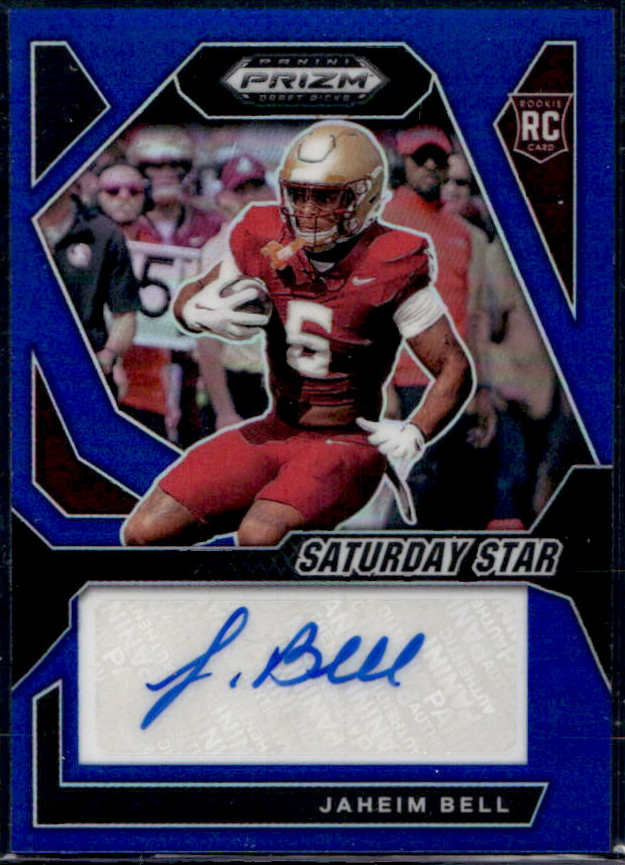 Jaheim Bell 2024 Prizm Draft Picks #SSS-JBL Saturday Star Signatures ...