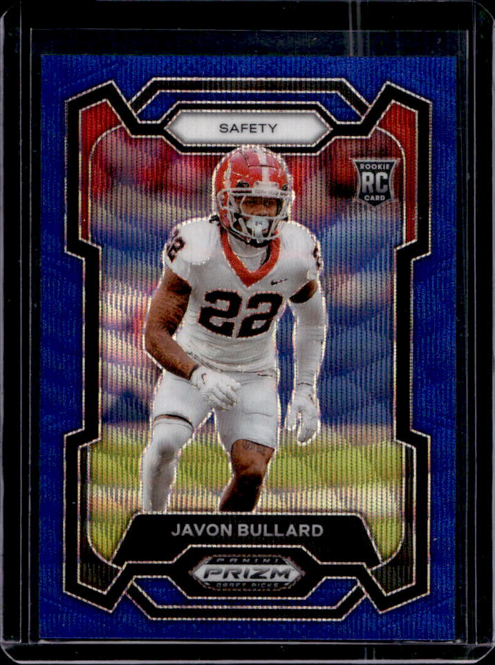 Javon Bullard 2024 Prizm Draft Picks #185 Blue Wave /249 Price Guide ...