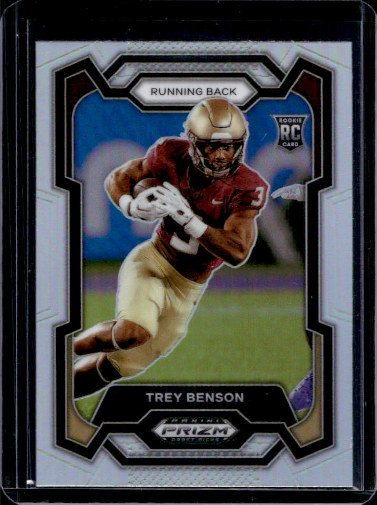 Trey Benson 2024 Prizm Draft Picks #151 Silver Price Guide - Sports ...