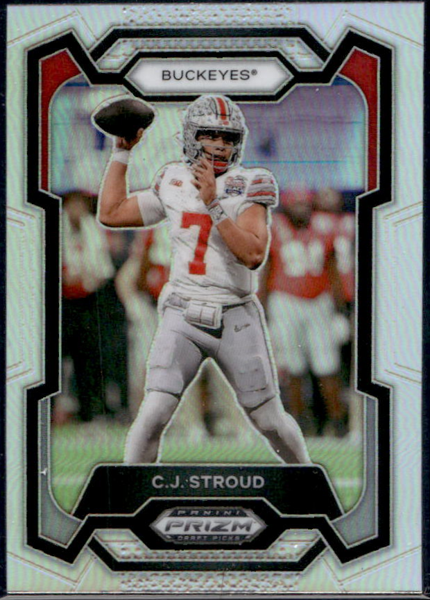 CJ Stroud 2024 Prizm Draft Picks #63 Silver Price Guide - Sports Card ...