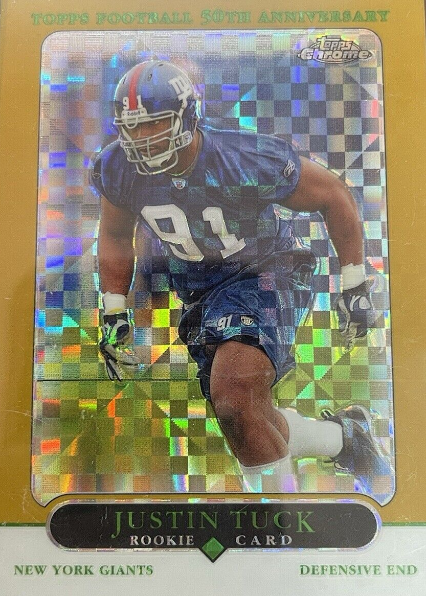 Justin Tuck Football Cards Price Guide - Sports Card Investor