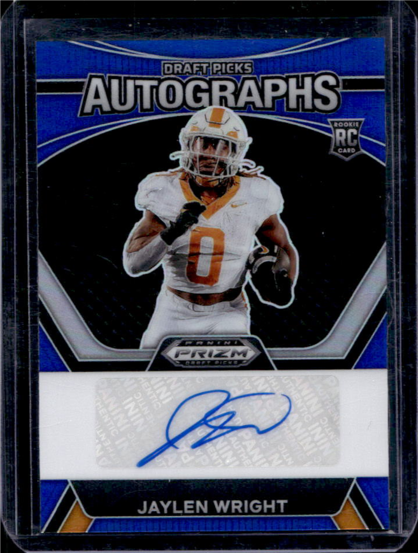 Jaylen Wright 2024 Prizm Draft Picks #DPA-JWT Draft Picks Autographs ...