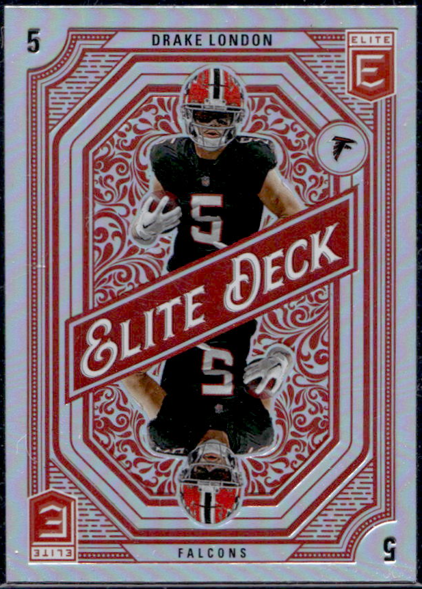 Drake London 2024 Elite #2 Elite Deck Price Guide - Sports Card Investor