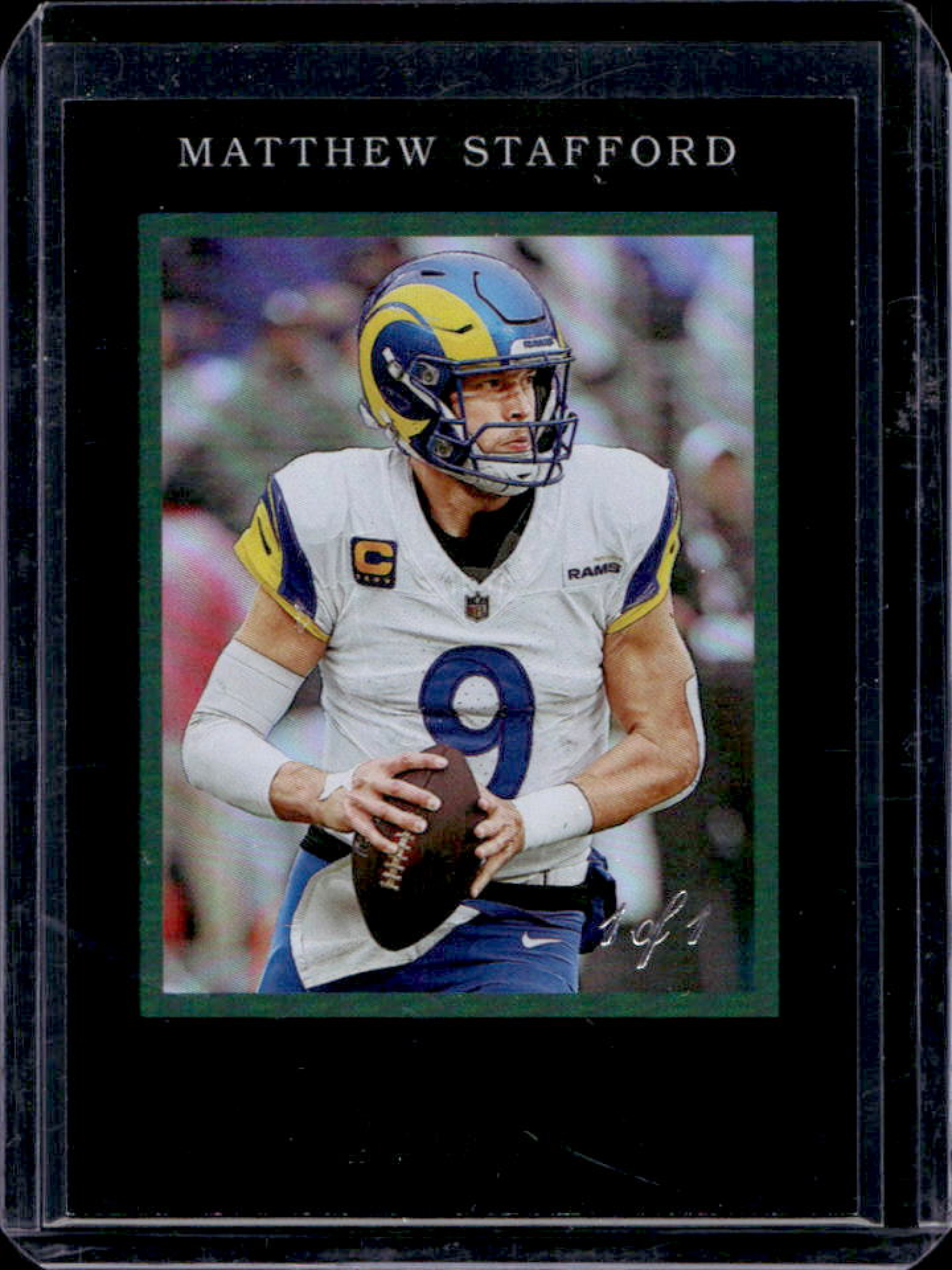 Matthew Stafford 2024 Elite #50 1992 Elite - Black /1 Price Guide ...