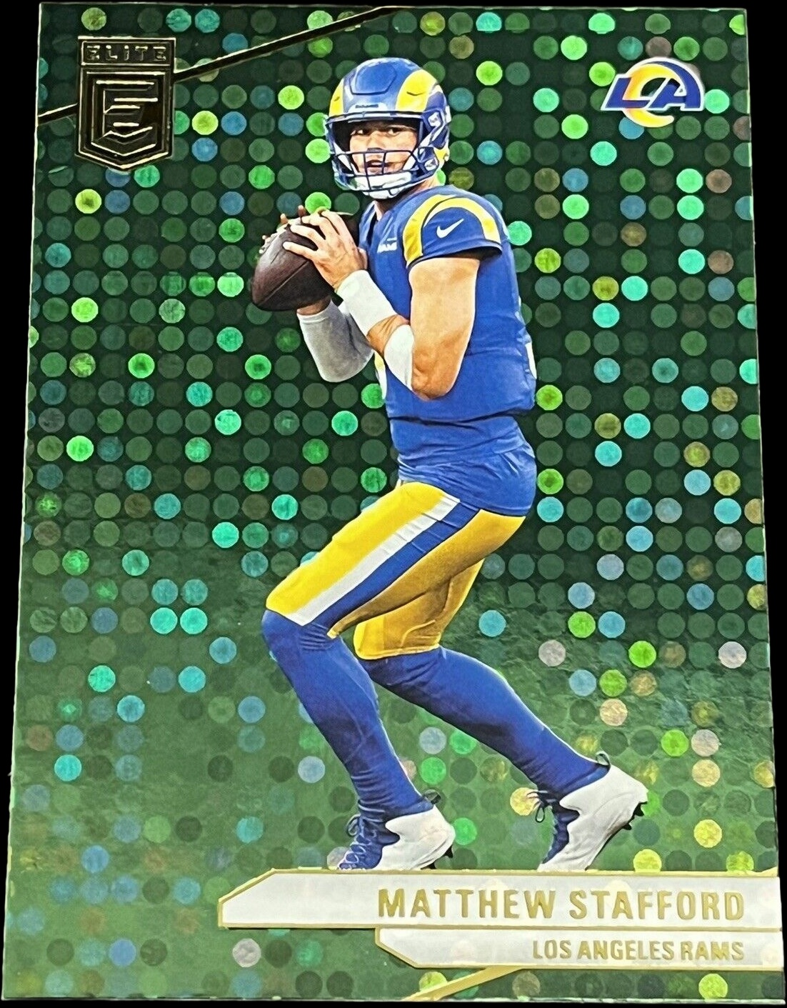 Matthew Stafford 2024 Elite #23 Green Disco Price Guide - Sports Card ...
