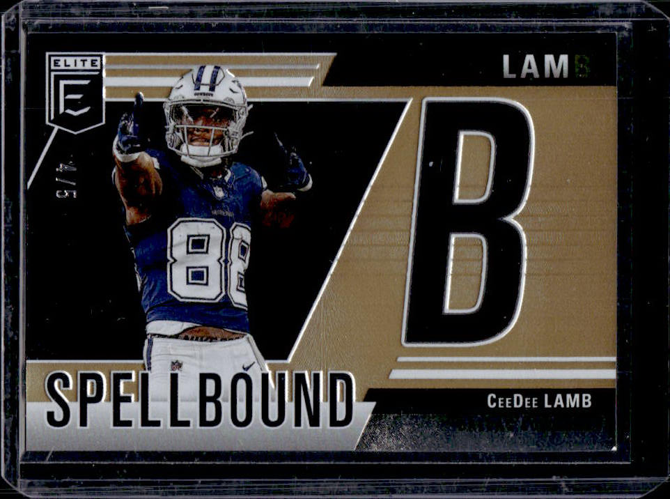CeeDee Lamb 2024 Elite #34 Spellbound - Gold /5 Price Guide - Sports ...