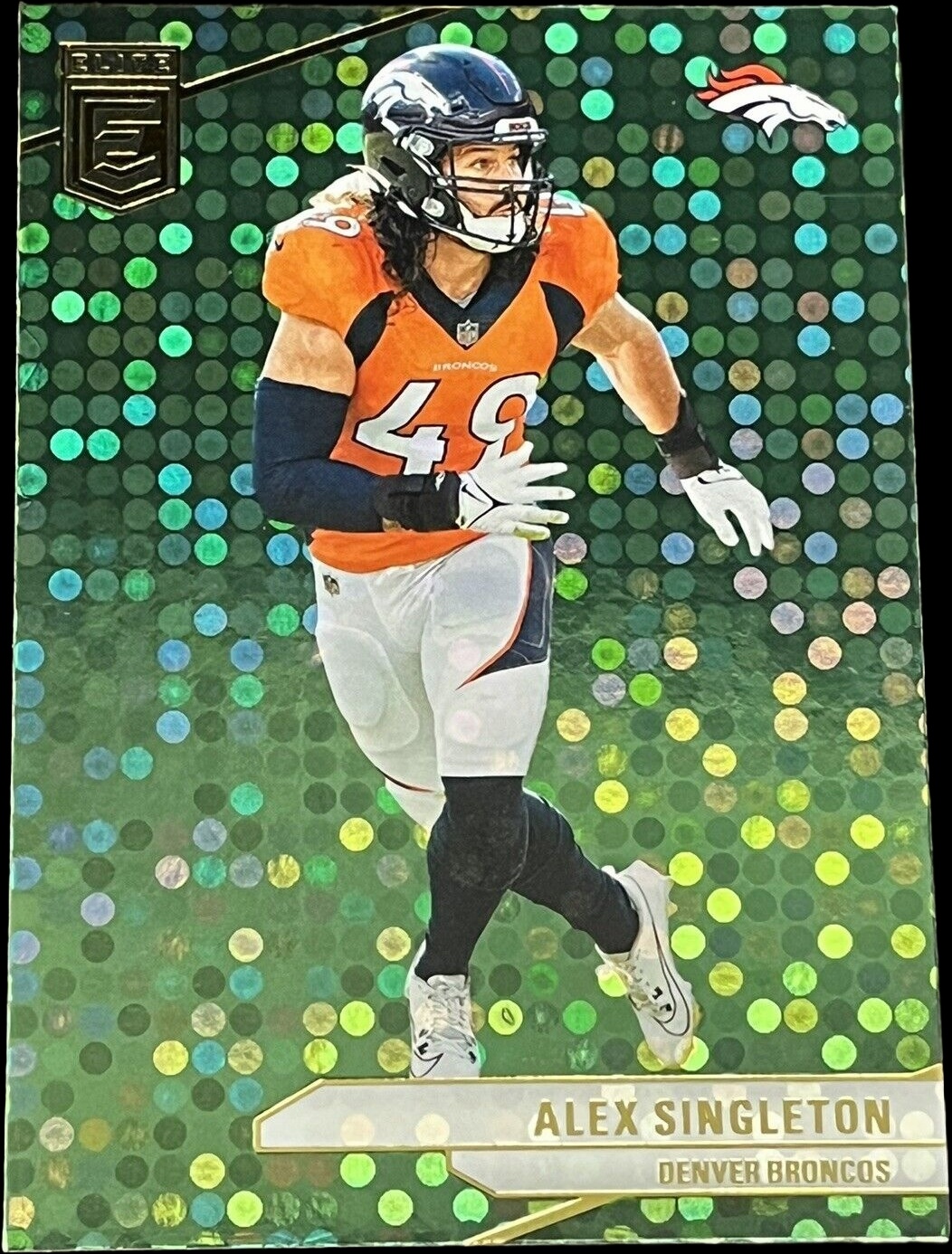 Alex Singleton 2024 Elite #79 Green Disco Price Guide - Sports Card Investor
