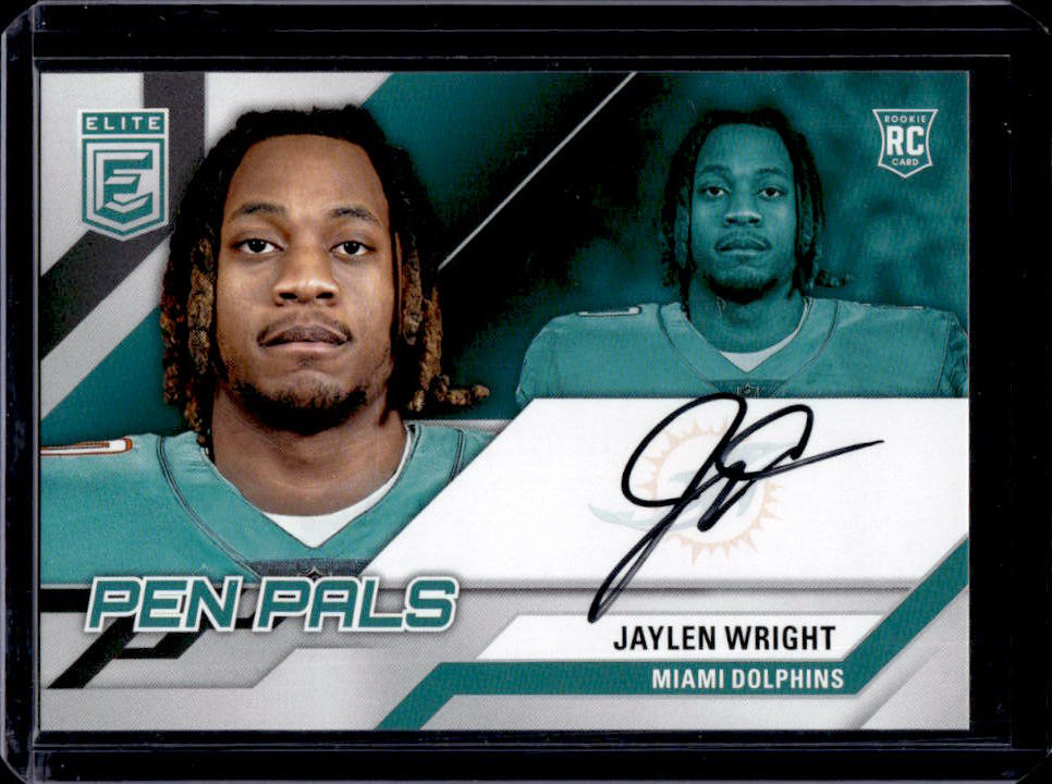 Jaylen Wright 2024 Elite #PAL-JWR Pen Pals Price Guide - Sports Card ...