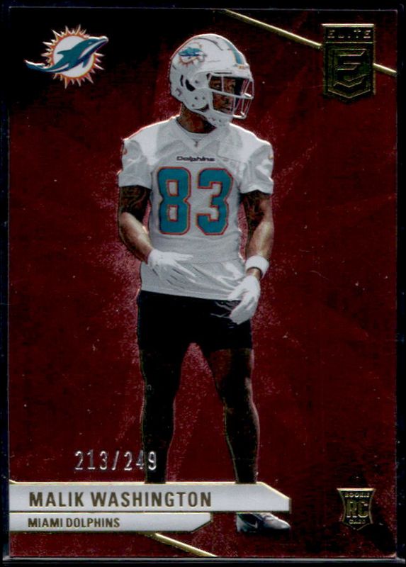 Malik Washington 2024 Elite #118 Maroon /249 Price Guide - Sports Card ...