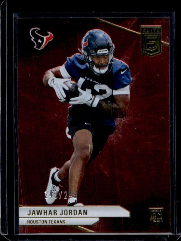 Jawhar Jordan 2024 Elite #179 Maroon /249 Price Guide - Sports Card ...