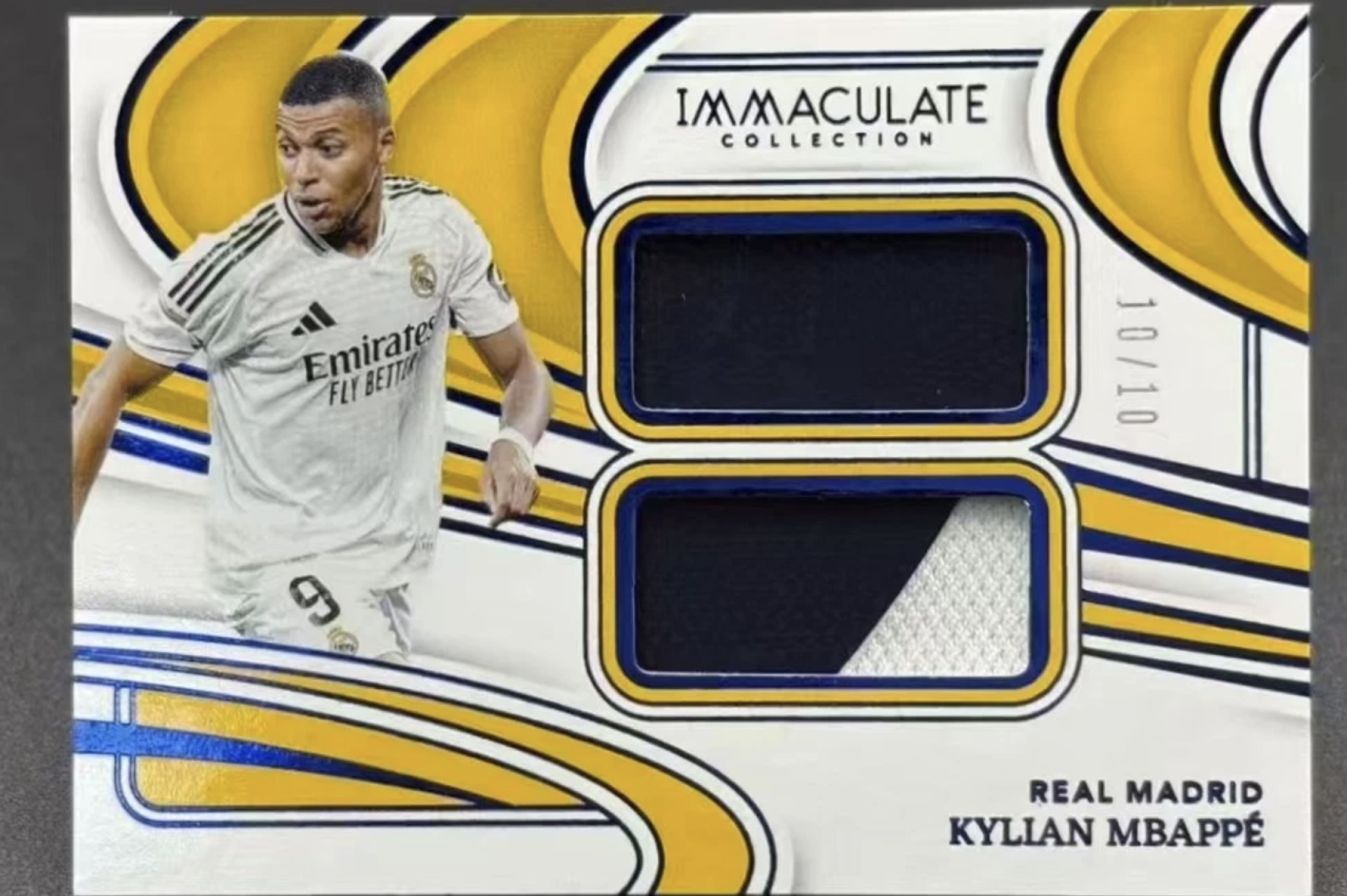 Kylian Mbappe 2024 Immaculate Collection #6 Jumbo Dual Patches - Ruby /10 Price Guide - Sports ...