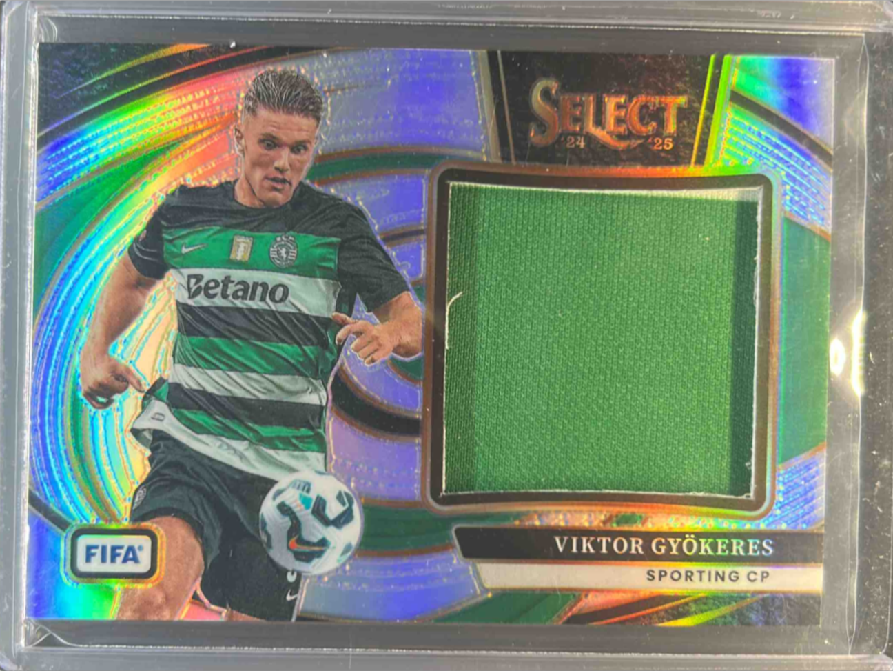 Viktor Gyokeres 2024 Select FIFA #JS-VG Jumbo Swatches Price Guide ...