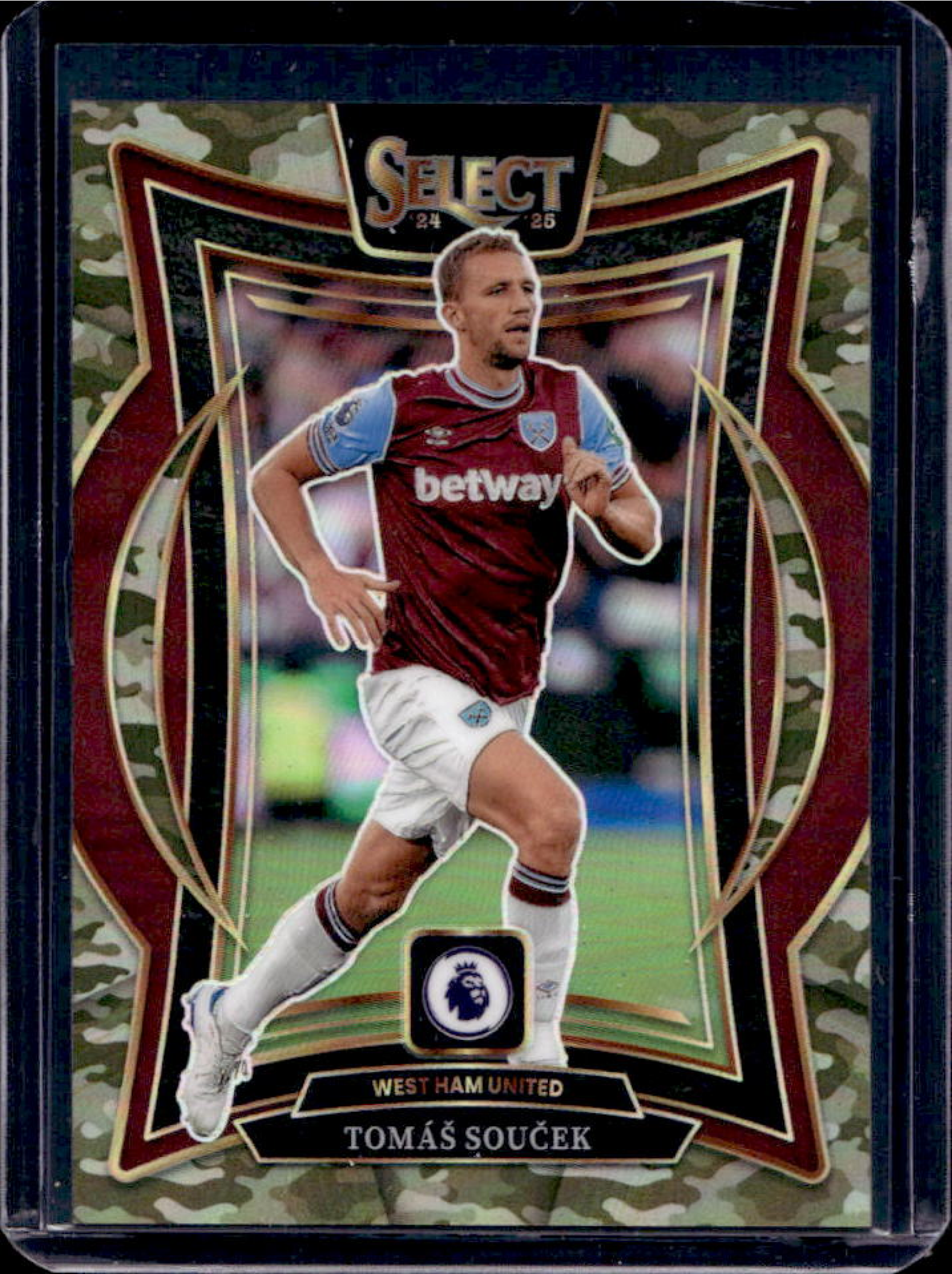 Tomas Soucek 2024 Select Premier League #70 Terrace Camo /150 Price ...