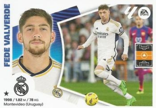 Fede Valverde 2024 Este LaLiga EA Sports #14 Real Madrid Price Guide ...